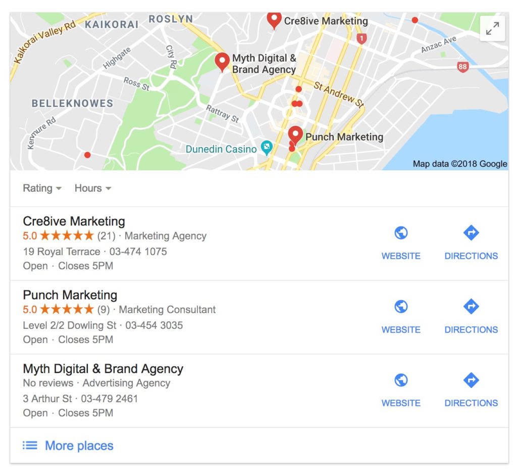 Five Key Tips on How to Optimise for Google's 'Local Pack' | Cre8ive ...